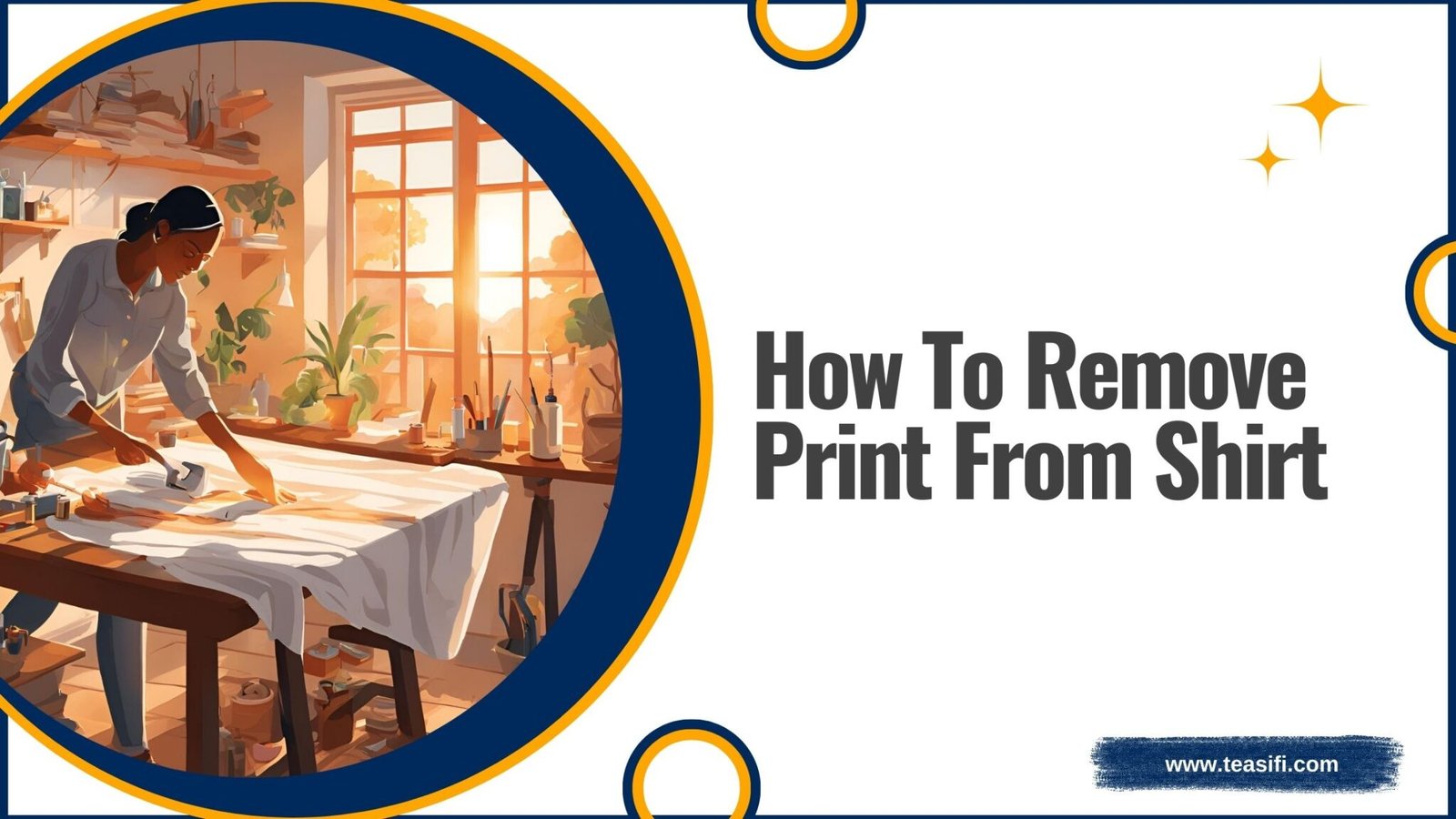 Step By Step Guide On How To Remove Print From Shirt